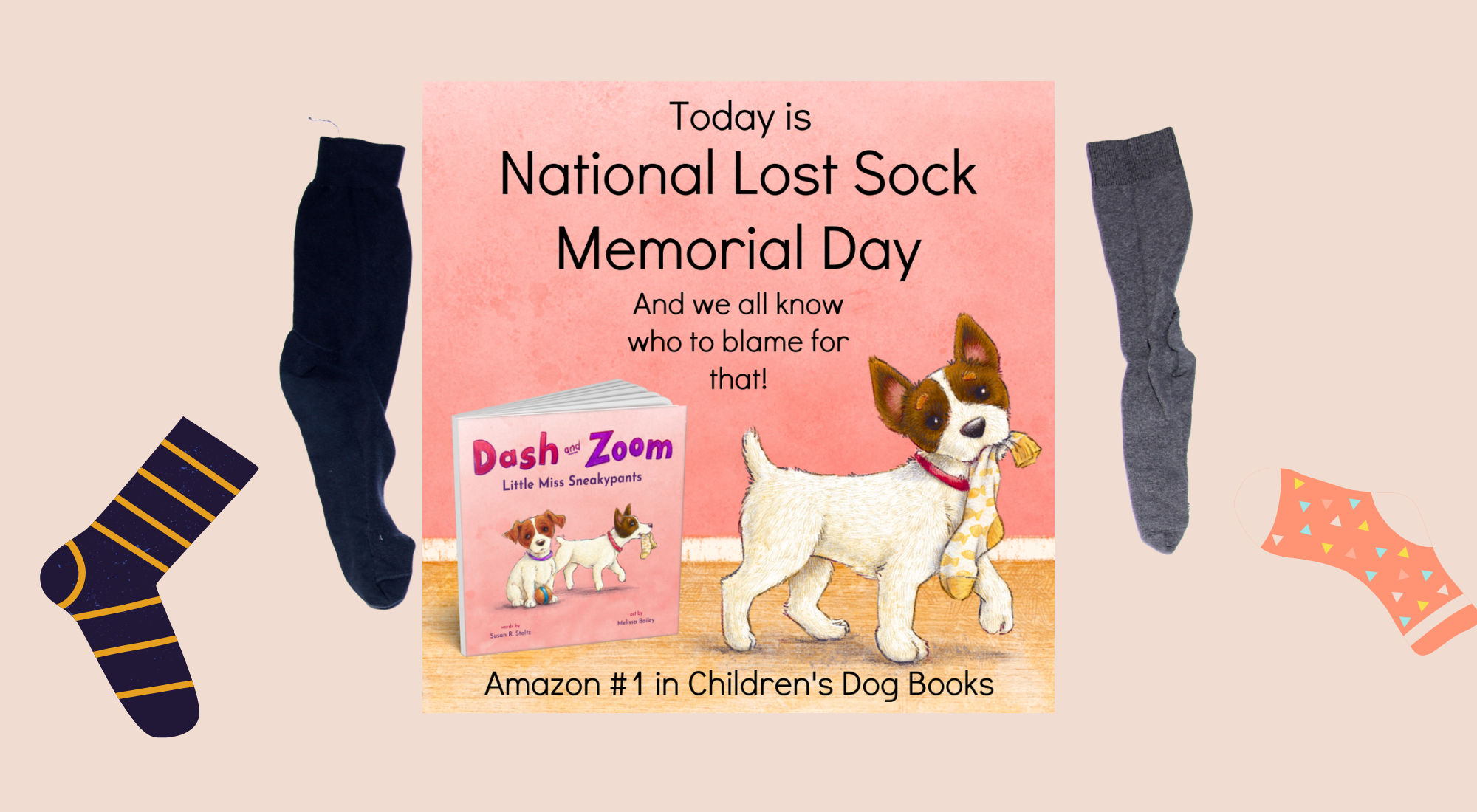 Today is National Lost Sock Memorial Day